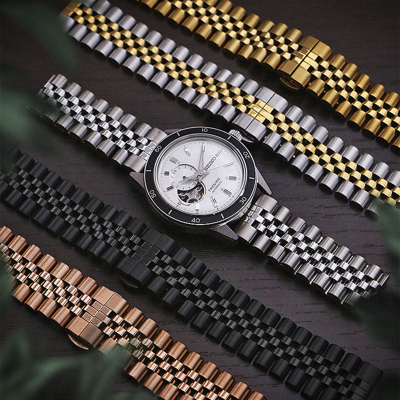 Straight-End Jubilee Bracelet With Quick Release | North Street Watch Co.