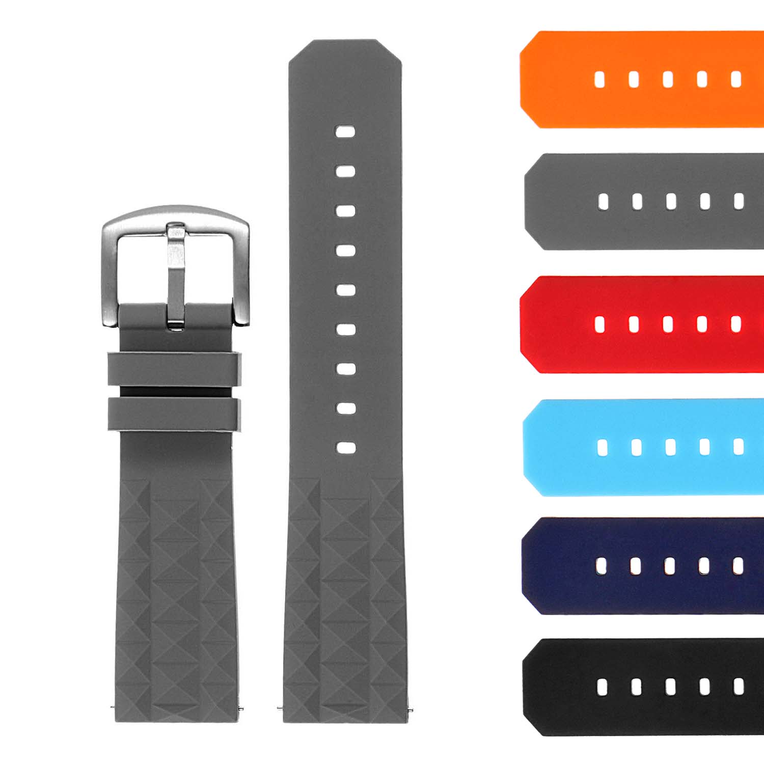 Super Waffle Rubber Strap | North Street Watch Co.